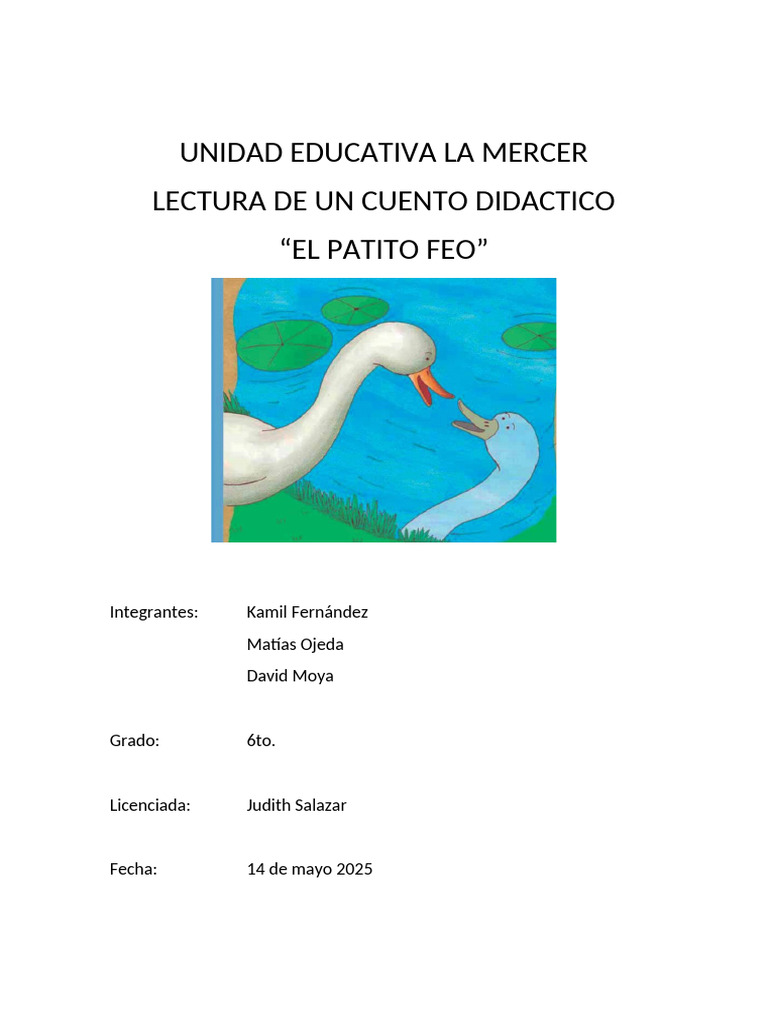 Patito Feo Definitivo (1) | PDF