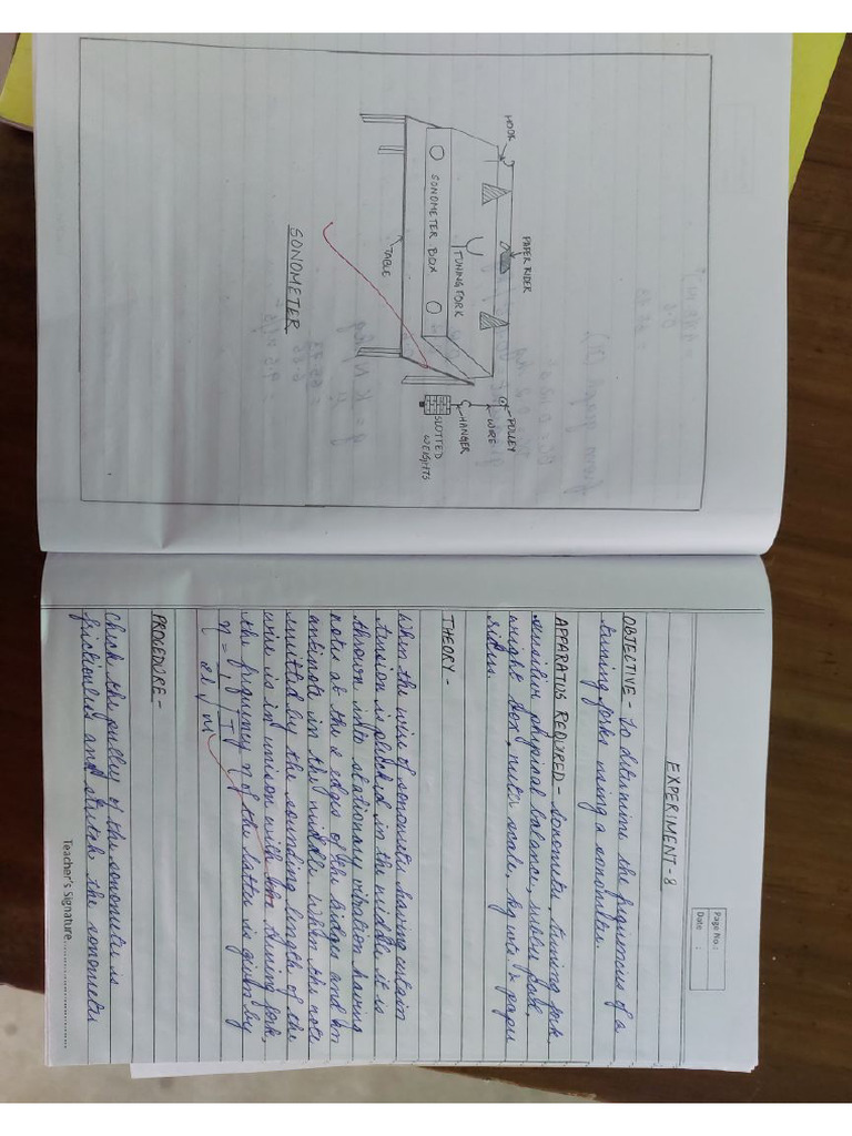 Experiment 9 Sonometer | PDF