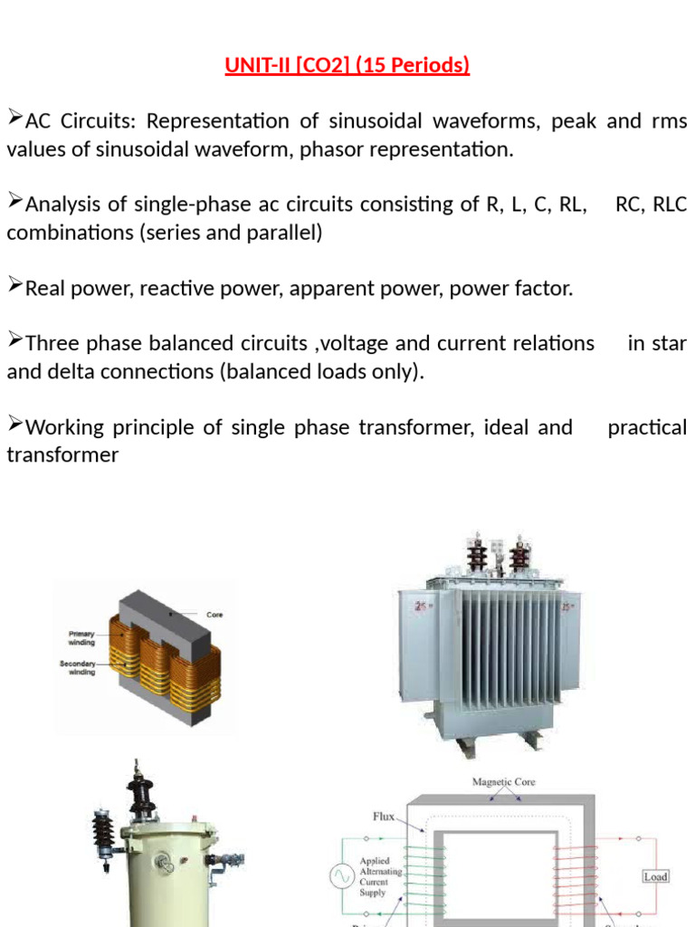 Single Phase Transformer | PDF | Transformer | Alternating Current