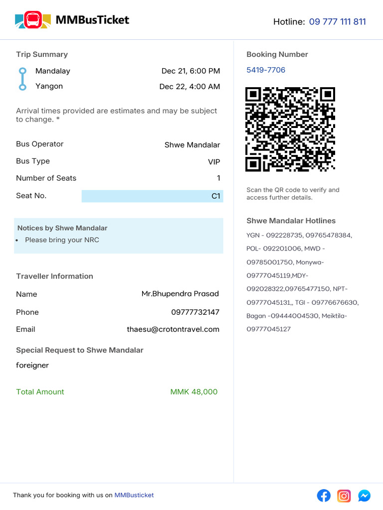 booking_confirmation_5419-7706_e7238c7a-cb61-4aac-9581-f238129c5e78 | PDF