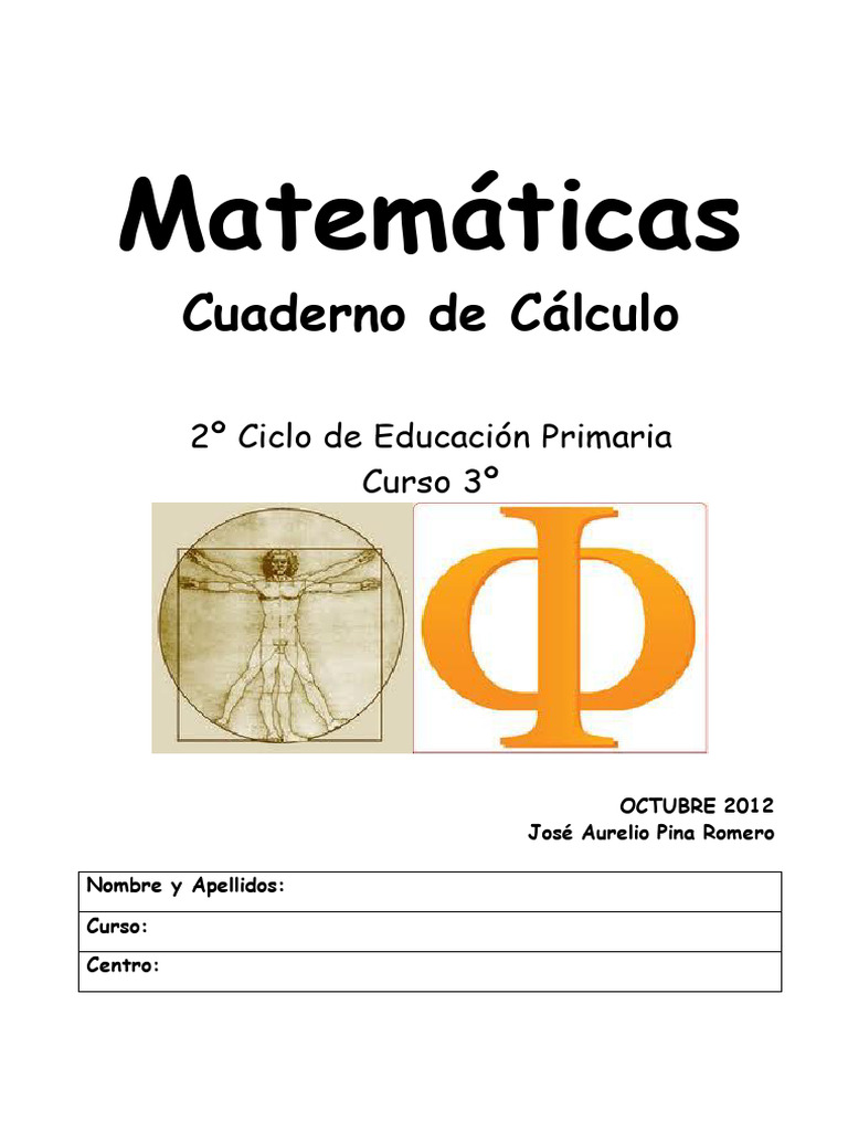 Calculo y Problemas 3º Epo | PDF