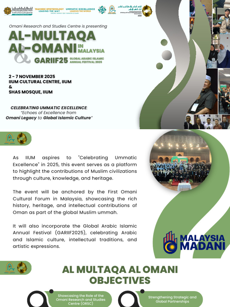 Omani Cultural Festival 2025 Details | PDF | Oman | Abrahamic Religions