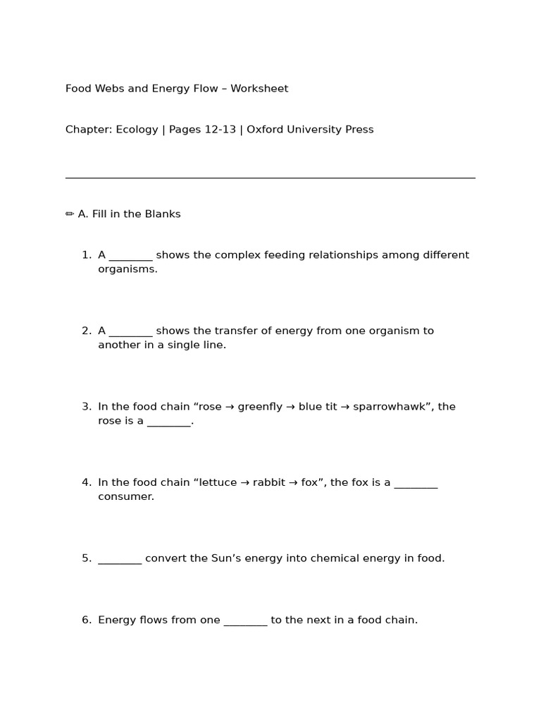 food web | PDF | Foods | Food Web