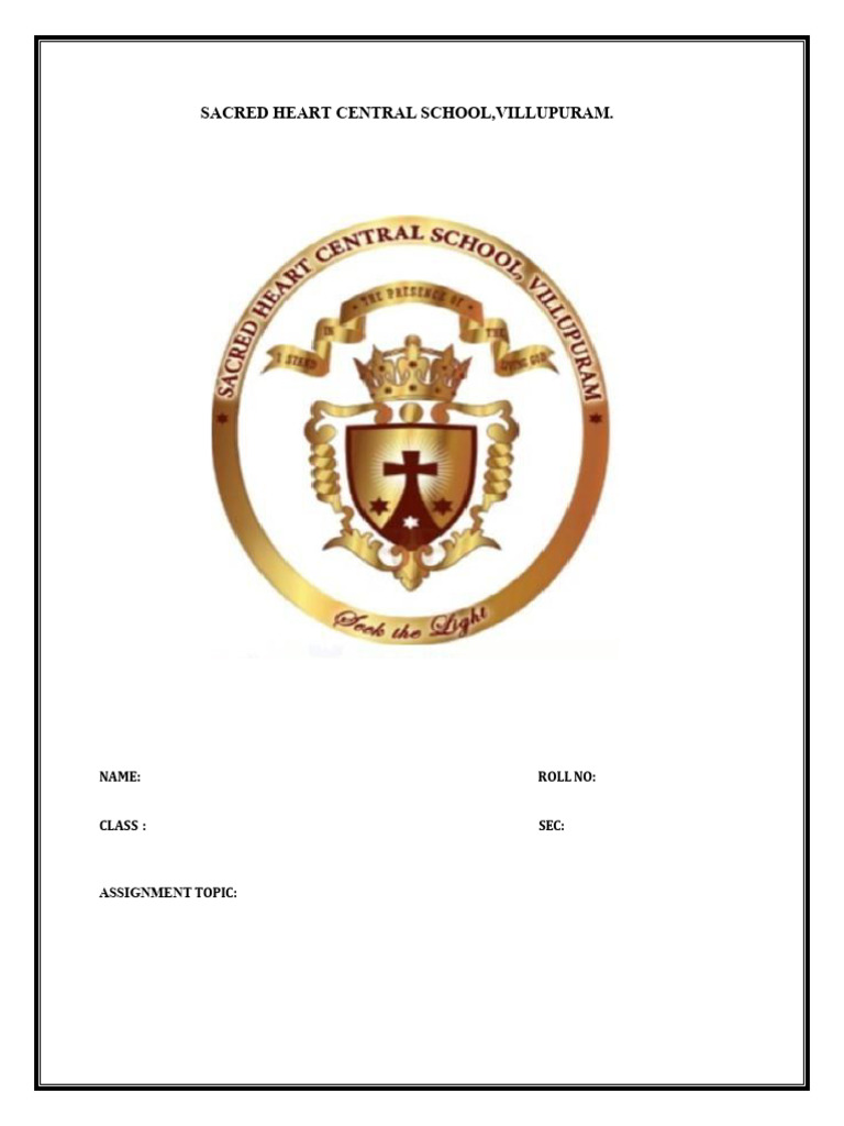 Front Page English Assignment | PDF