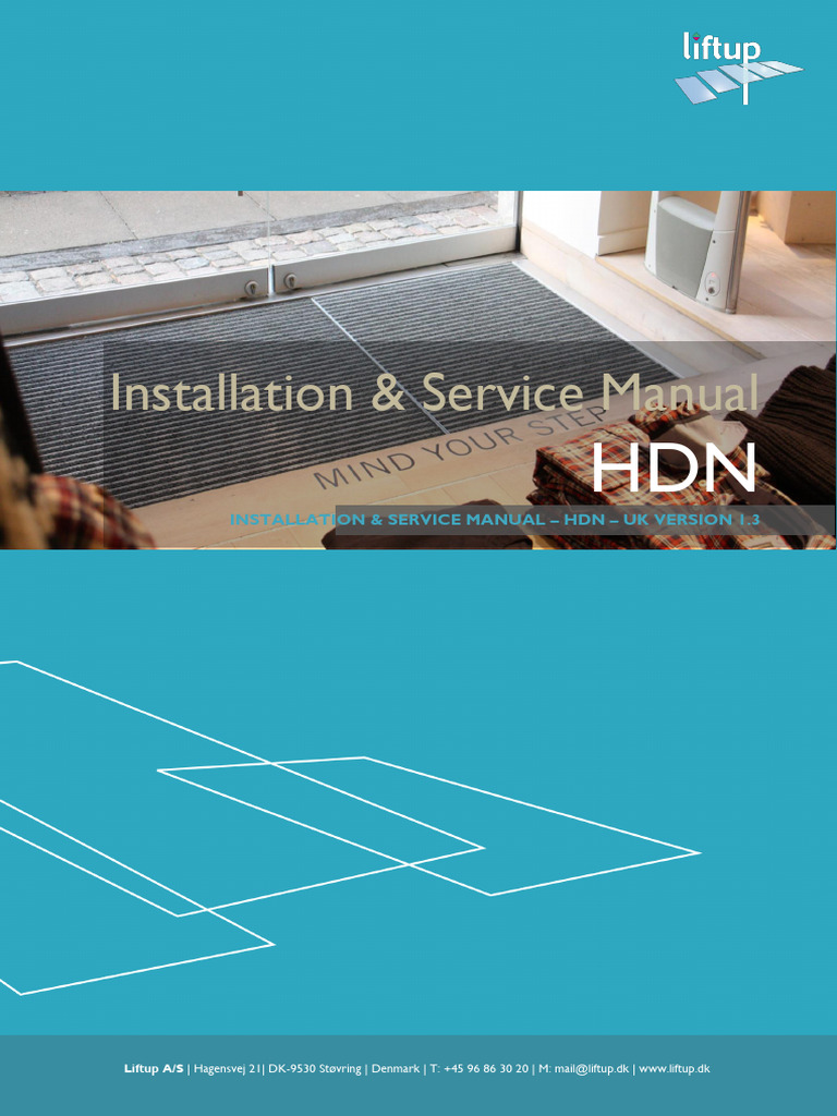 SOTERRADA Installation Manual HDN UK Version 1 3 (2) | PDF | Elevator ...