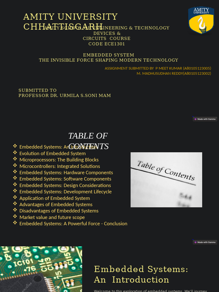 Embedded System | PDF | Embedded System | Central Processing Unit