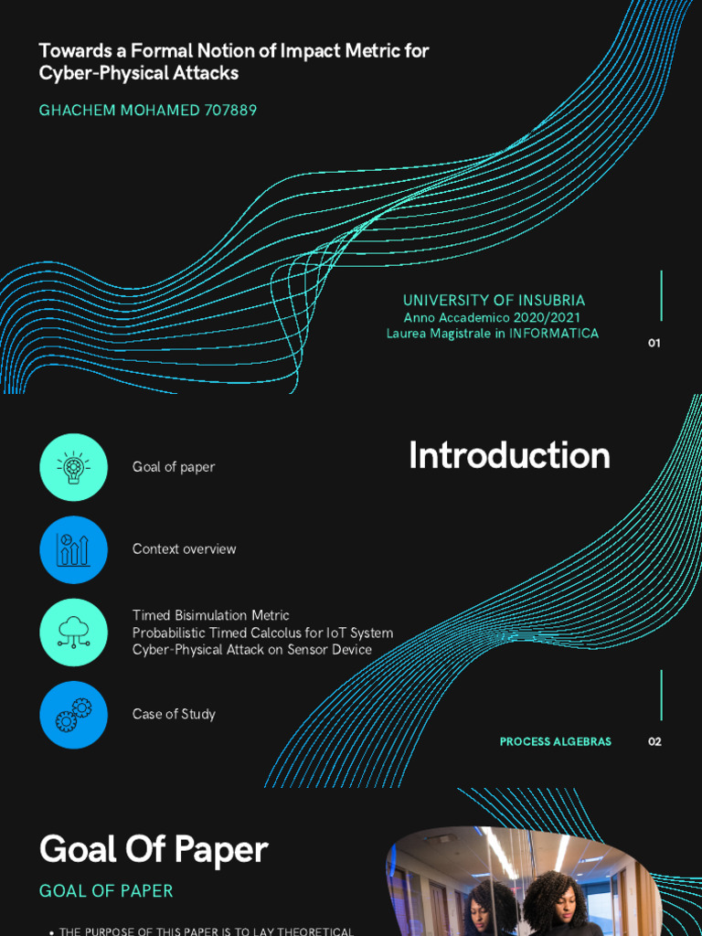 Impact Metrics for Cyber-Physical Attacks | PDF | Internet Of Things ...