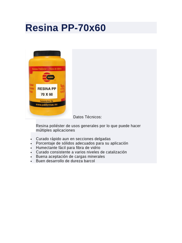 Resina PP | PDF