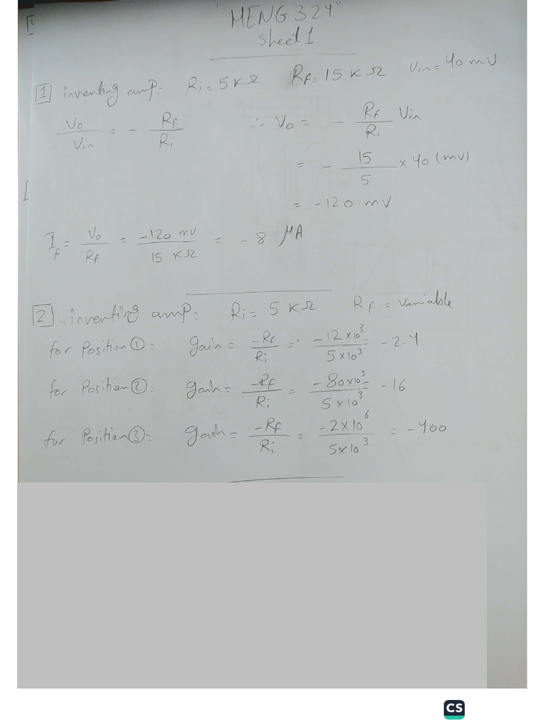 Sheet-1 Answer | PDF