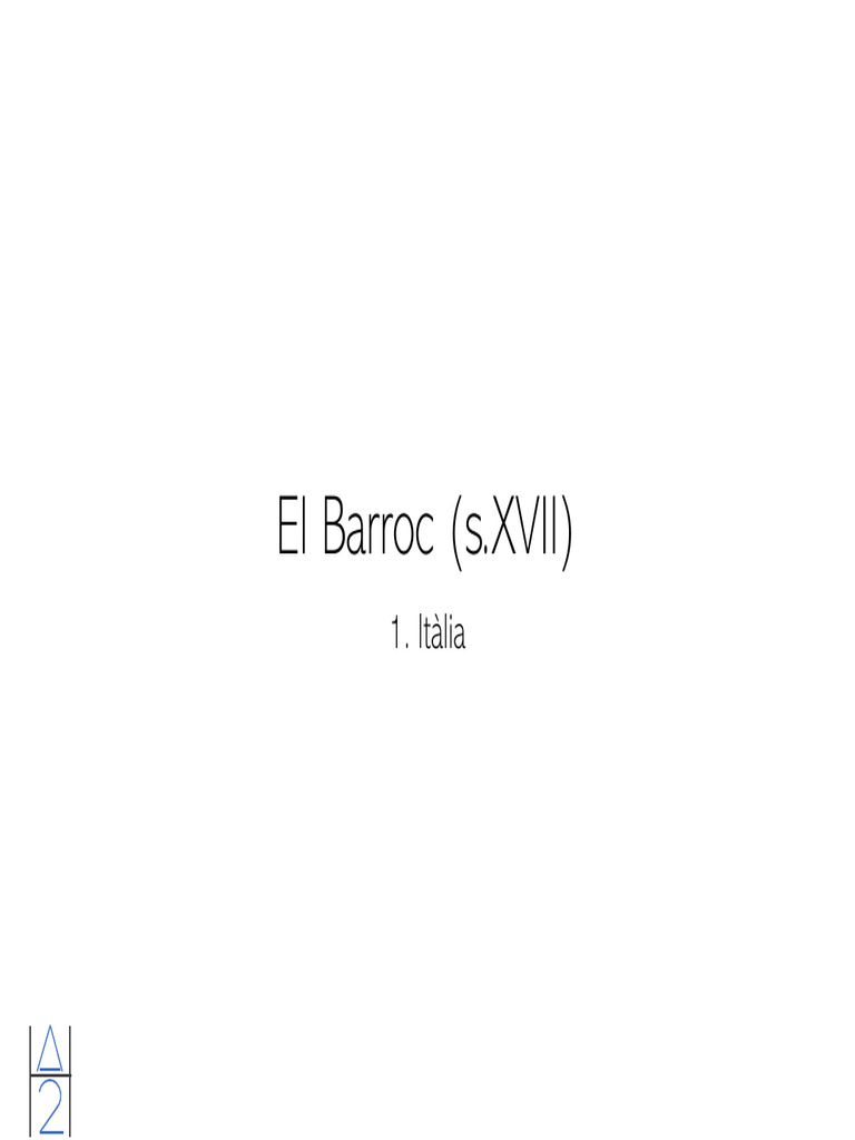 Ha2 09 Barroc | PDF