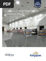 Kingspan Quadcore ks1000rw Roof Panel Data Sheet en GB Ie | PDF | Roof ...