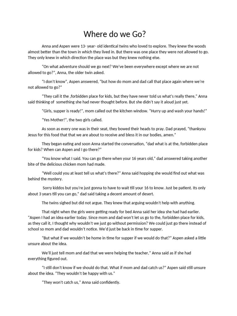 Trouble at School | PDF