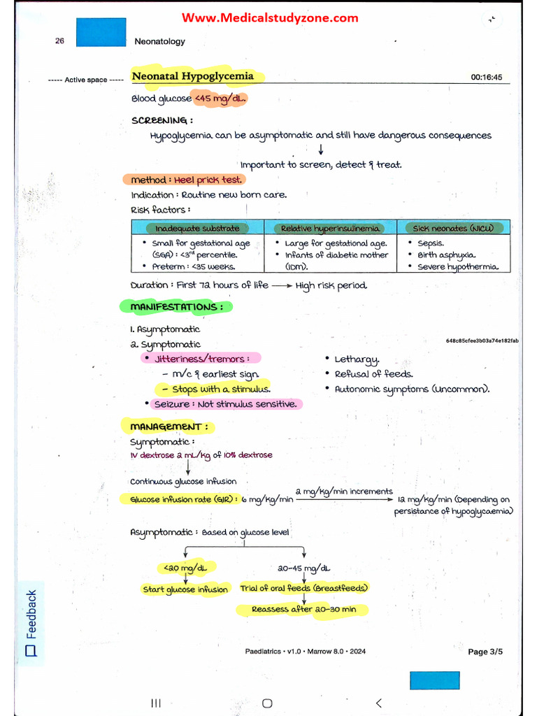 Pediatrics Marrow Ed8 (Medicalstudyzone - Com) | PDF