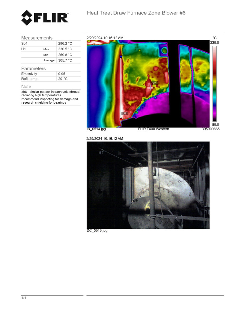 Heat Treat Draw Furnace Zone Blower #6 | PDF
