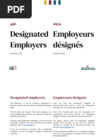 New Brunswick AIP Designated Employers List | PDF | Business | Finance ...