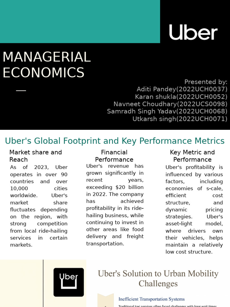 Ubers Business Model | PDF | Pricing | Advertising