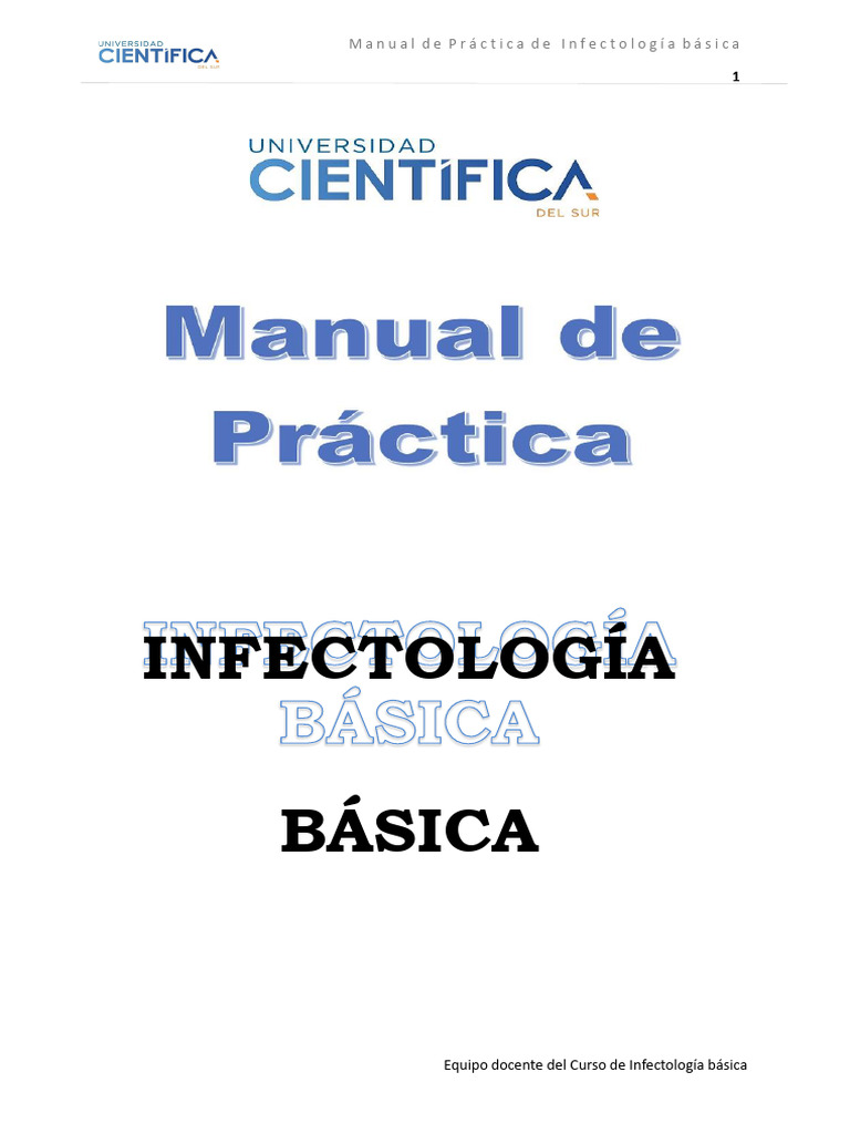 Guia Practica Infectología Básica Mh-418 2025-2 (1) | PDF | Laboratorios
