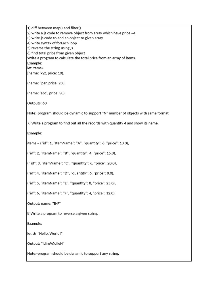 JavaScript Coding and Testing Concepts Guide | PDF | Software Testing ...