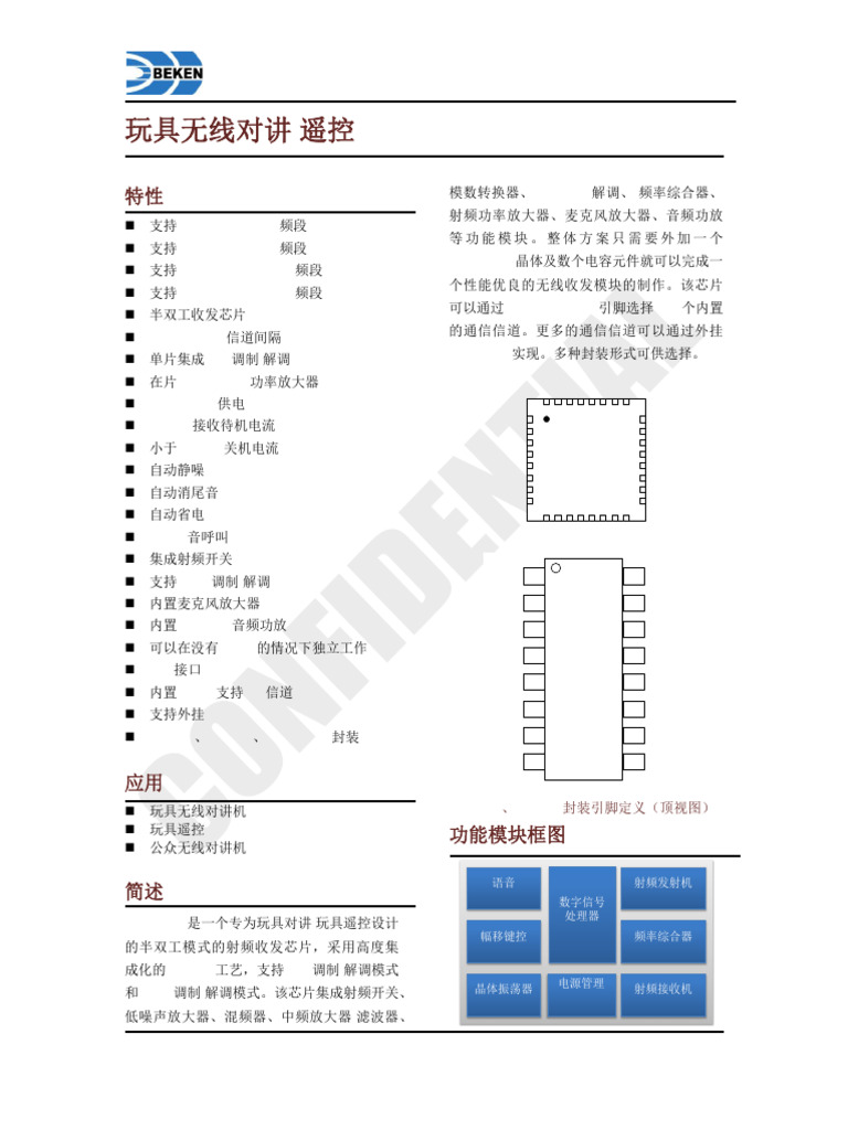 BK4802P Beken | PDF