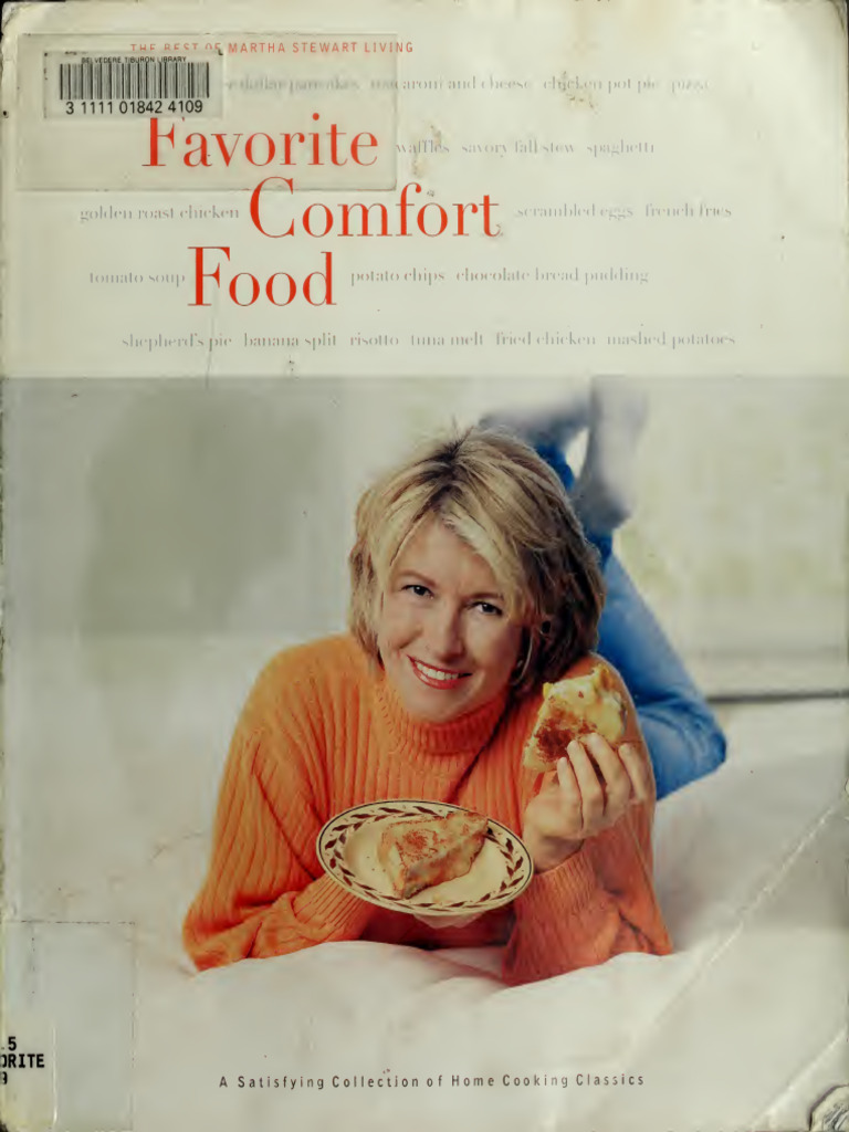 Favorite Comfort Food (The Best of Martha Stewart Living) | PDF ...