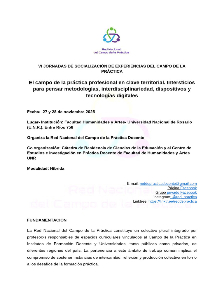 VI_Jornada_formativa_de_socialización_de_experiencias_2025[1] | PDF | Maestros | Inteligencia ...