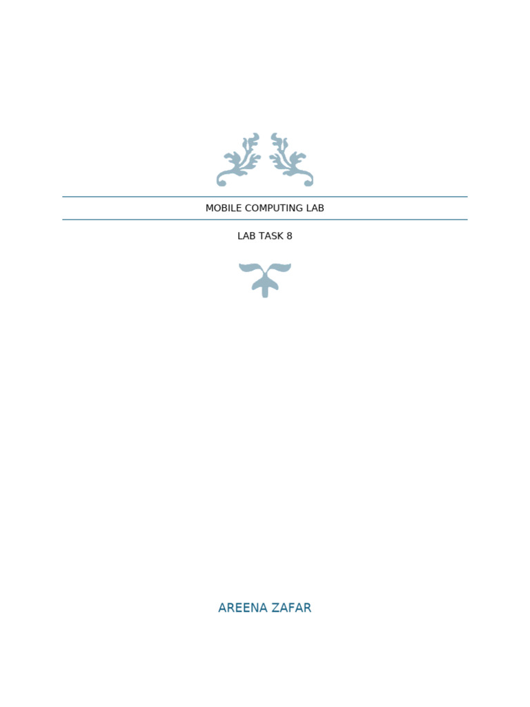 MC Lab Task 8 | PDF