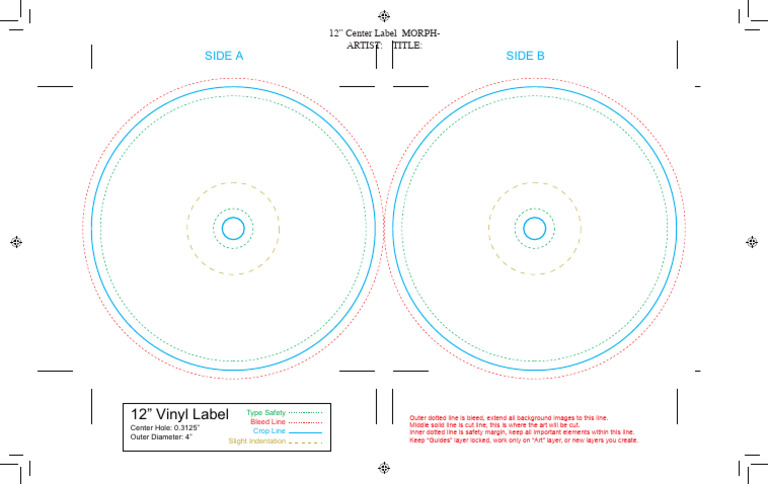 12 Inch Center Label | PDF