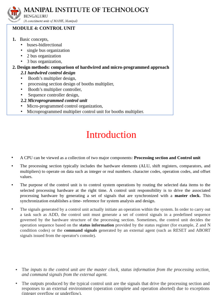 Coa Module 7 | PDF | Central Processing Unit | Computer Hardware