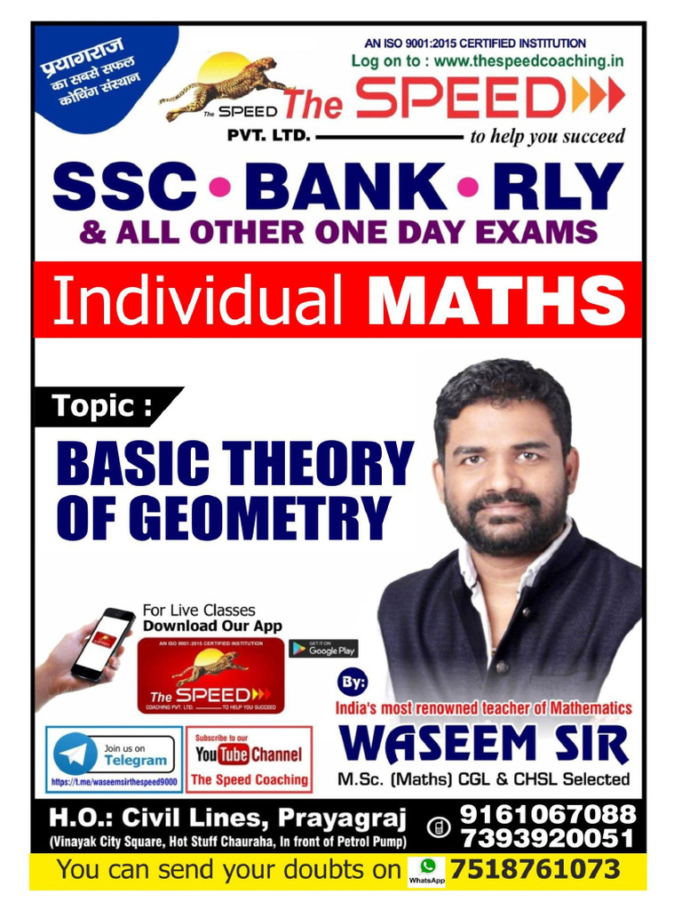 Basic Geometry Theory and Concepts | PDF | Geometric Shapes | Euclidean ...