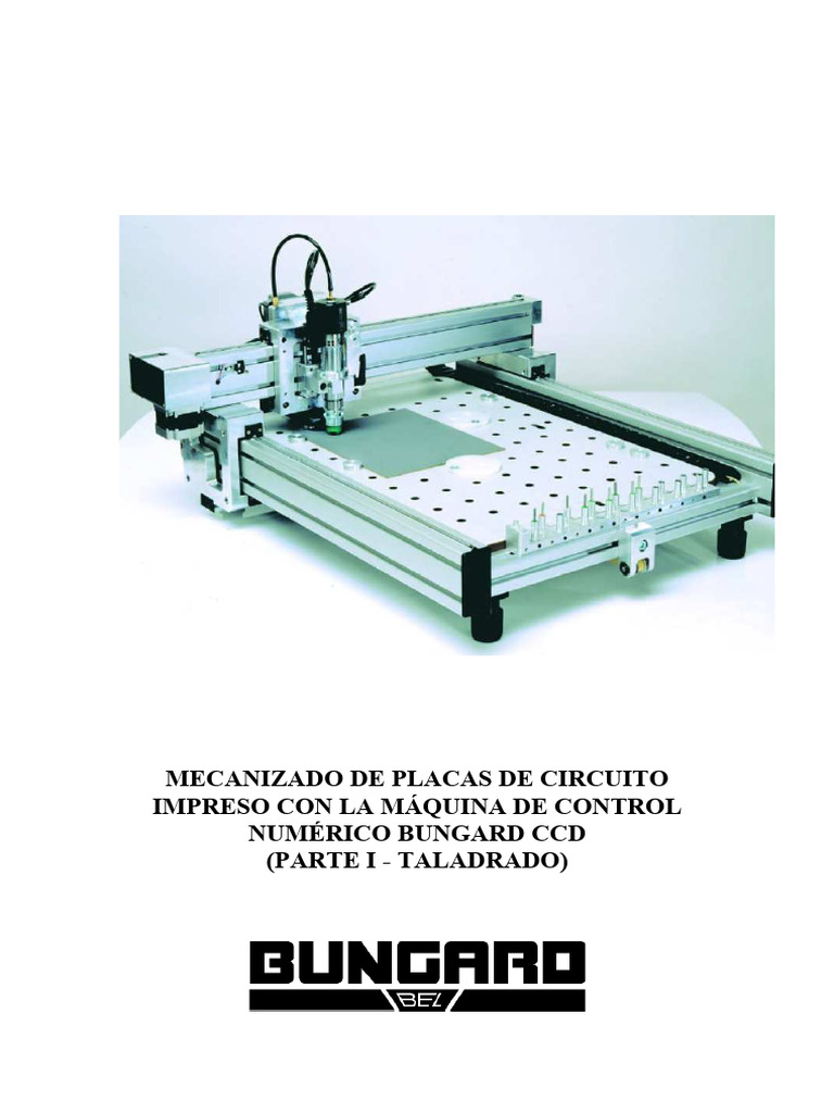 Taladrado de PCB con BUNGARD CCD | PDF | Perforar | Placa de circuito ...