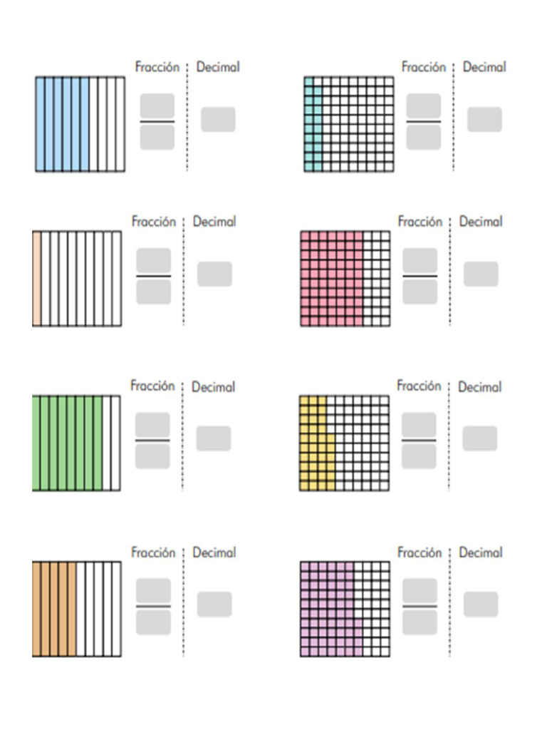 Fraccion Decimal | PDF