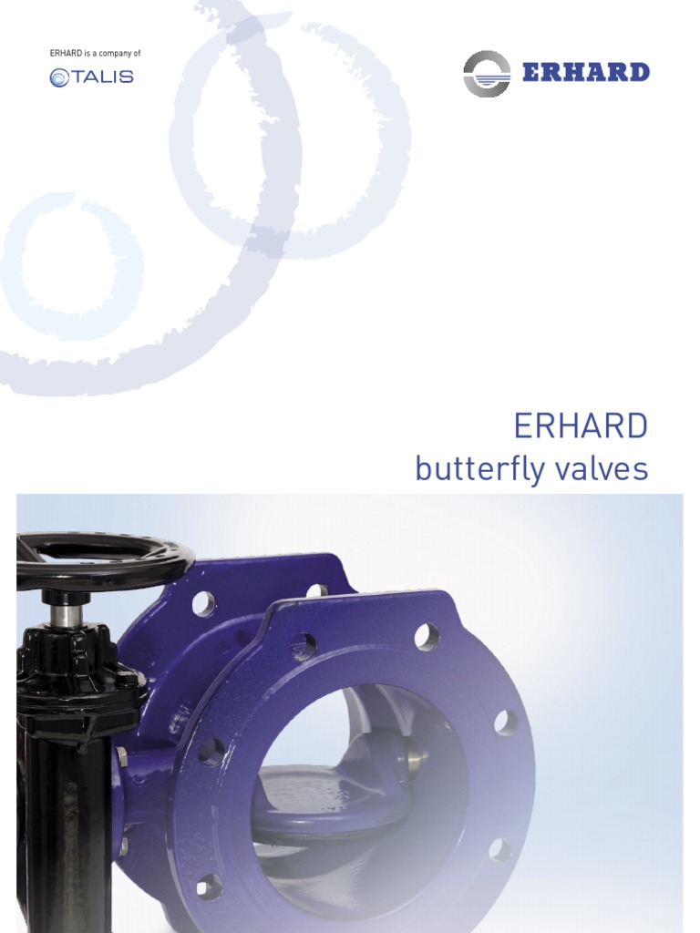 ERHARD Butterfly Valves en | PDF | Valve | Vitreous Enamel