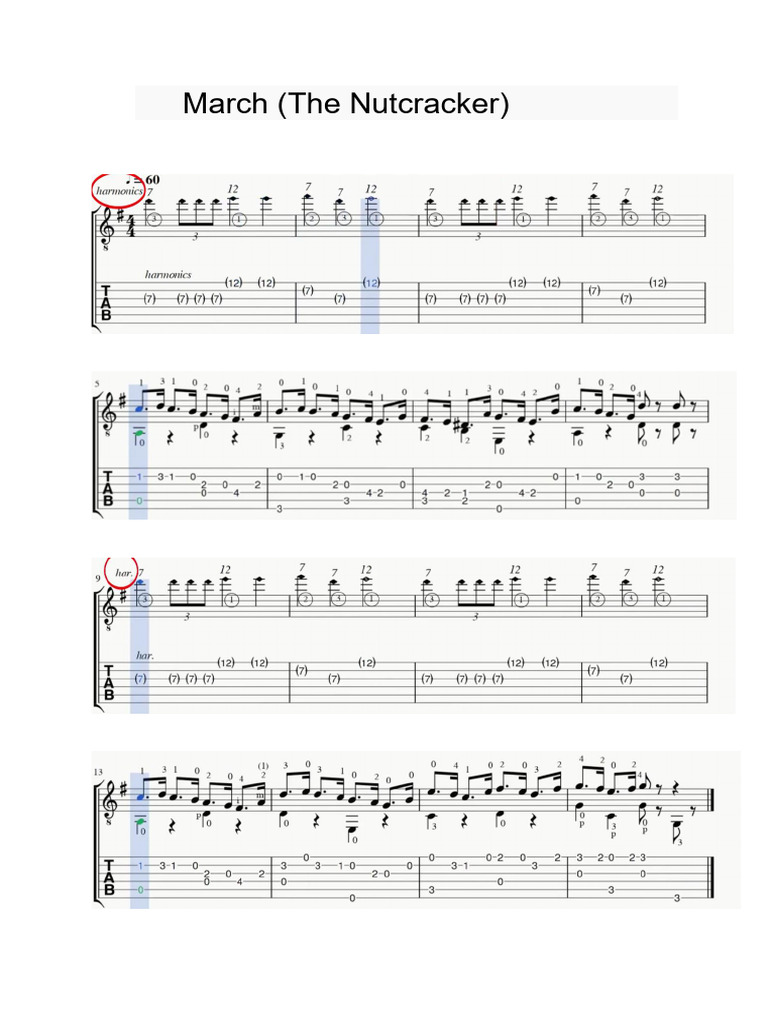 March (The Nutcracker) | PDF