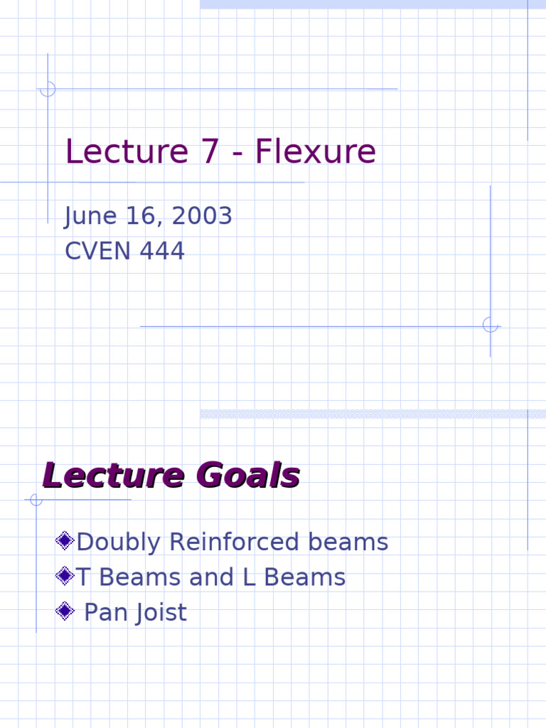 Lecture7 - T Beams and L Beams | PDF | Beam (Structure) | Structural ...