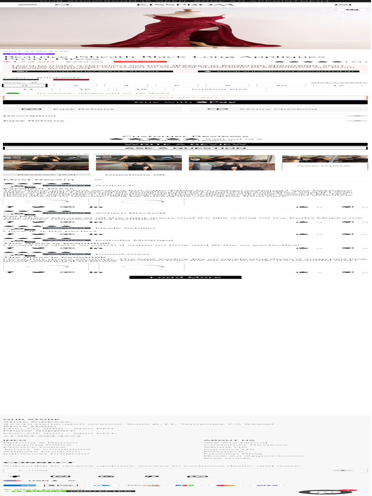 Beatrice Sheath Black Long Appliques Prom Dress With Spaghetti Straps KissProm | PDF | Softlines ...