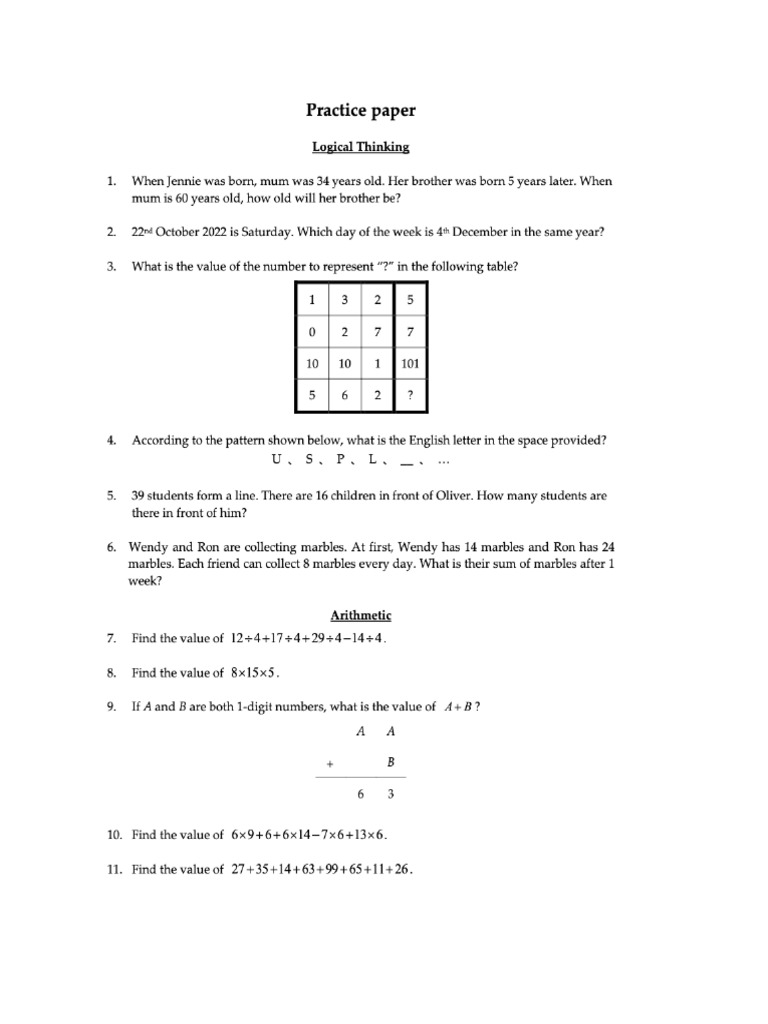 Đề thi TIMO | PDF