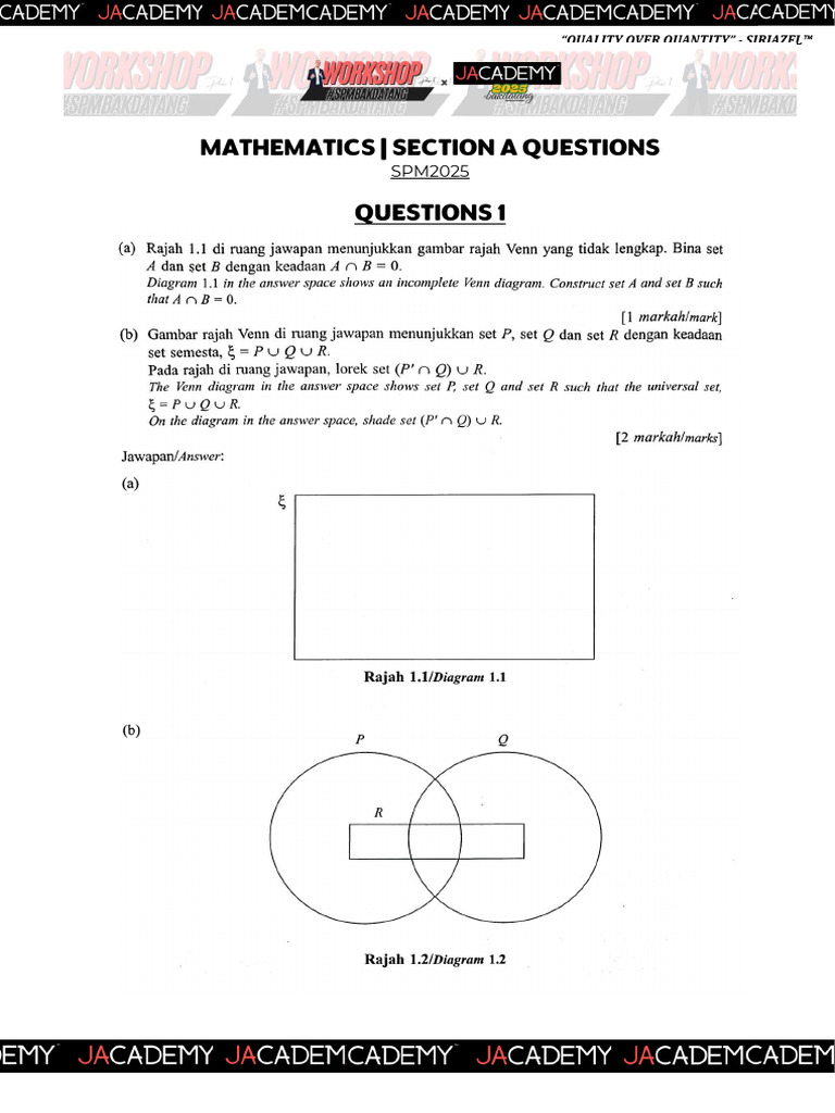 (2nd Week) Section a Questions - Ep.1 | PDF