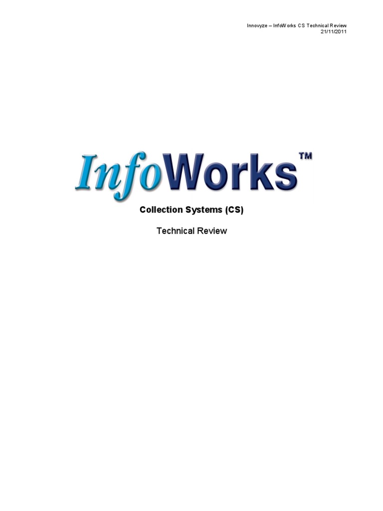 Infoworks Cs Technical Review | PDF | Microsoft Windows | Databases