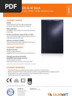 SP75 | PDF | Solar Panel | Solar Cell