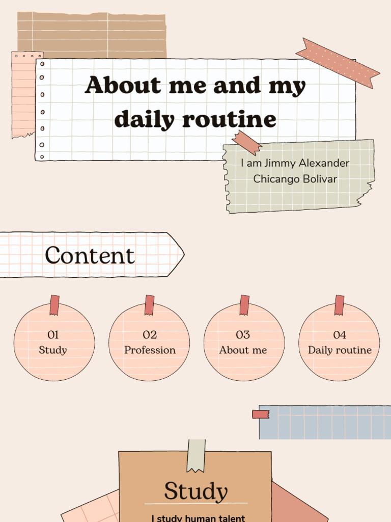 My Daily Routine | PDF