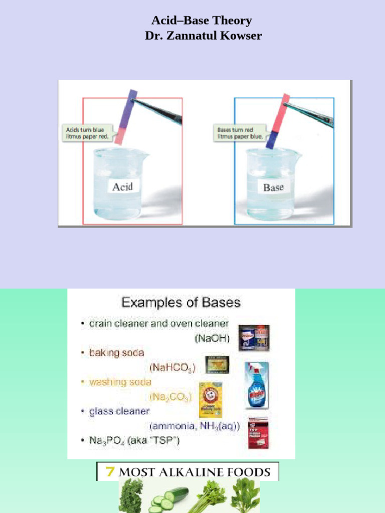 Acids Base | PDF