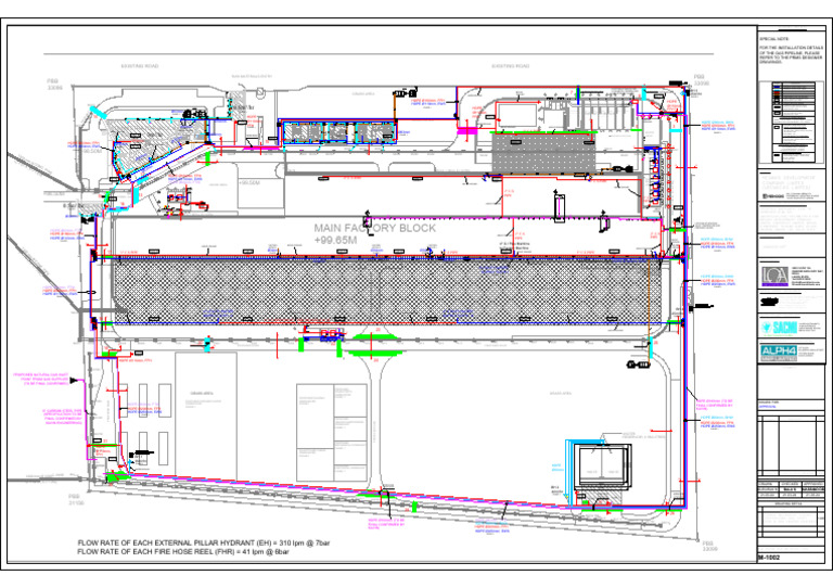 AL4-TMF-M-EXT-1002 Rev 0 - External Mechanical Utilities Layout ...