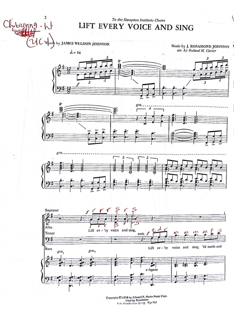 Lift Every Voice and Sing | PDF