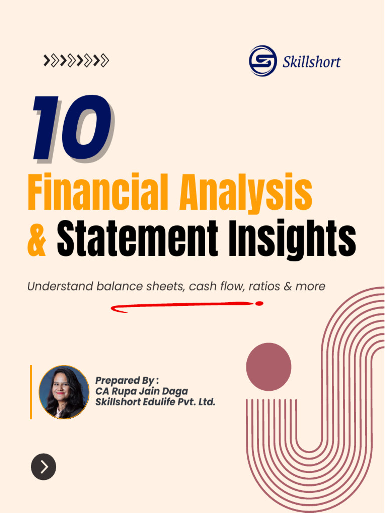 Financial Statement Analysis Insights | PDF | Goodwill (Accounting ...