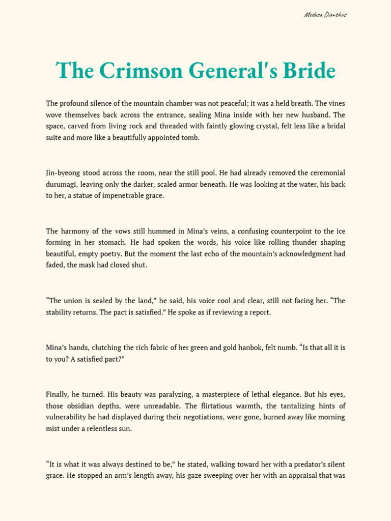 The Crimson General's Bride Part 2 | PDF
