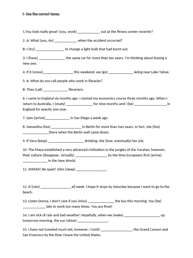English handouts | PDF