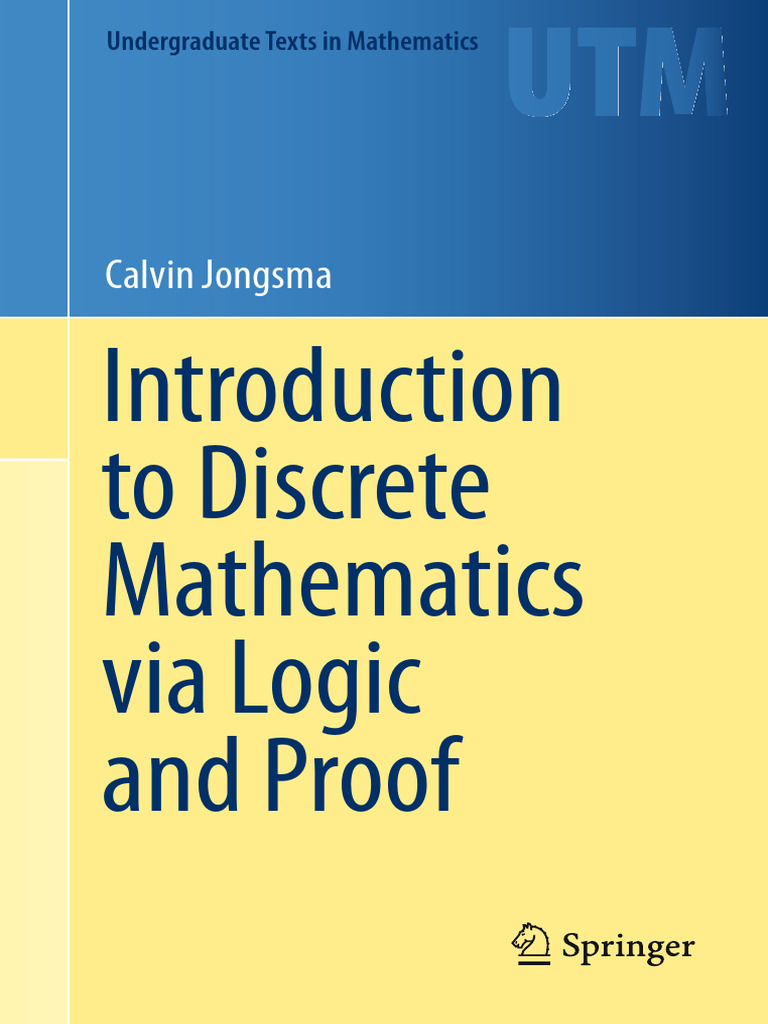 Discrete Mathematics: Logic & Proof Guide | PDF | Set (Mathematics ...
