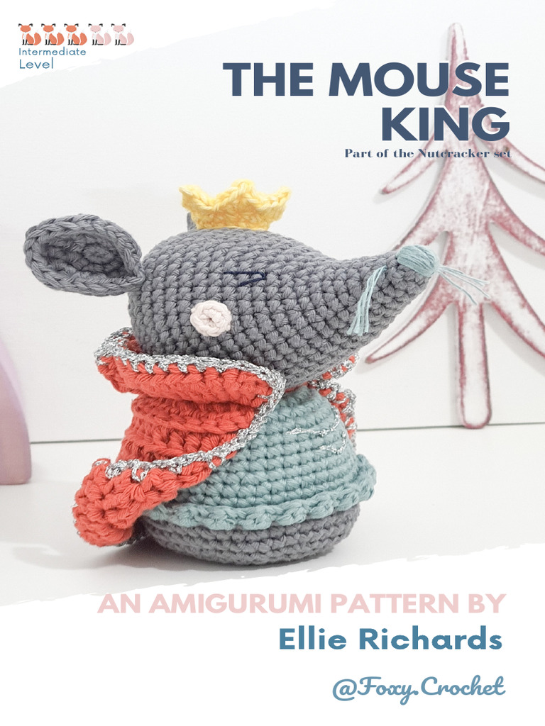 5.The_Mouse_King_-_Nutcracker_Doll_English. Foxy Crochet | PDF ...