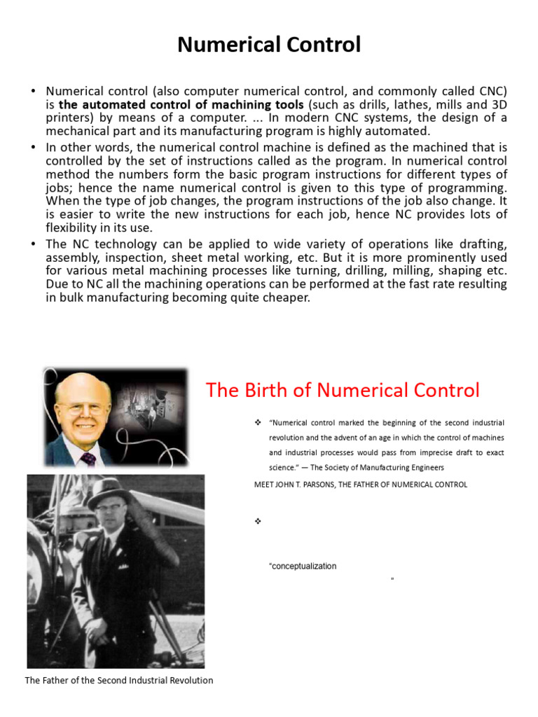 Computer Numerical Control | PDF | Electric Motor | Programmable Logic ...