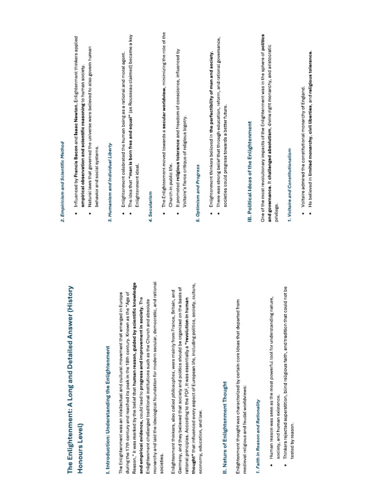 Enlightenment | PDF